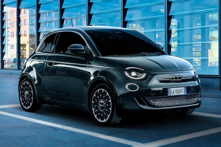 The new electric 500 is designed for a hybrid powertrain, but ...