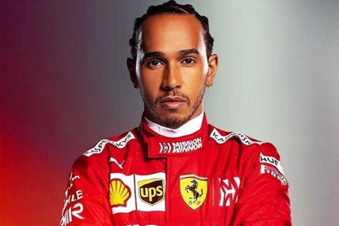 Lewis Hamilton reveals where and when he will first drive a Ferrari F1 ...