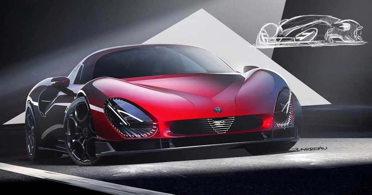 Alfa Romeo TZx Sauber: the forgotten concept by one of the designers of the 33 Stradale ...