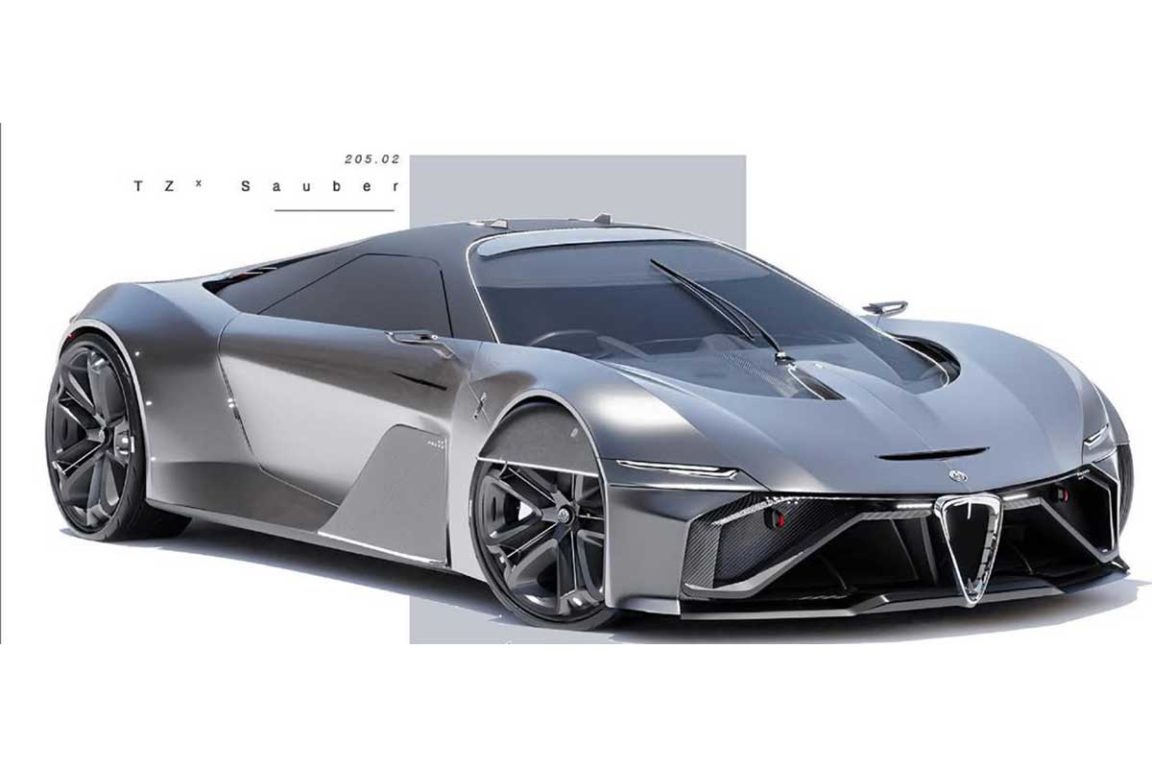 Alfa Romeo TZx Sauber : le concept oublié d'un des designers de la 33 ...