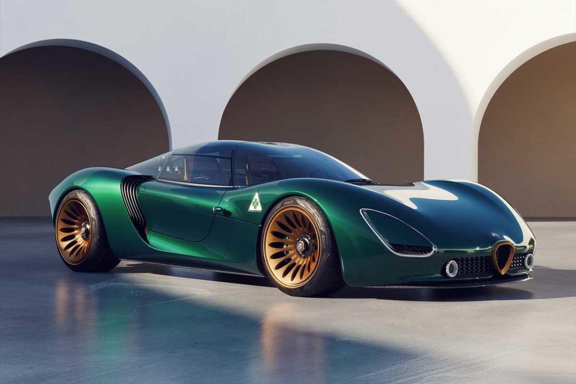 Alfa Romeo Stradale 33 / Visione: a new vision of the supercar ...