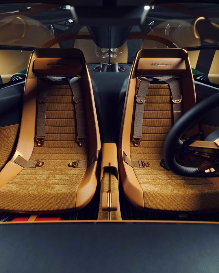 Alfa Romeo Stradale 33 / Visione: a new vision of the supercar ...