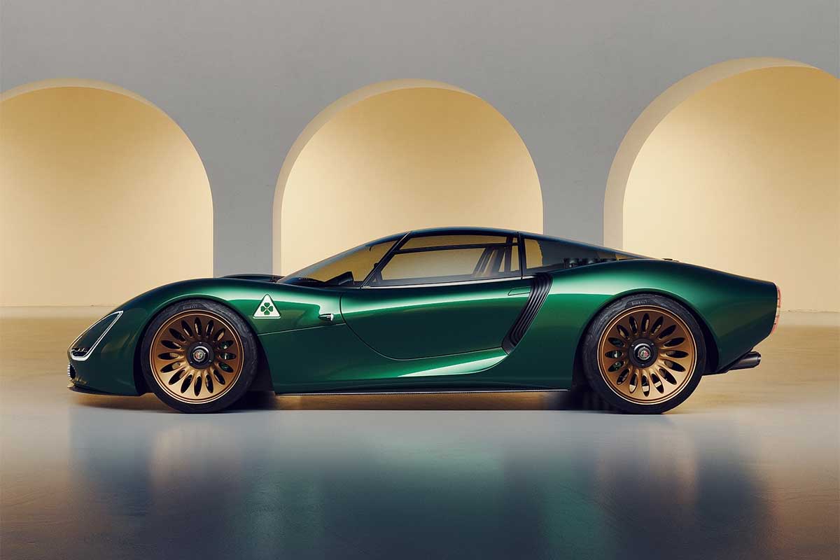 Alfa Romeo Stradale 33 / Visione: a new vision of the supercar ...