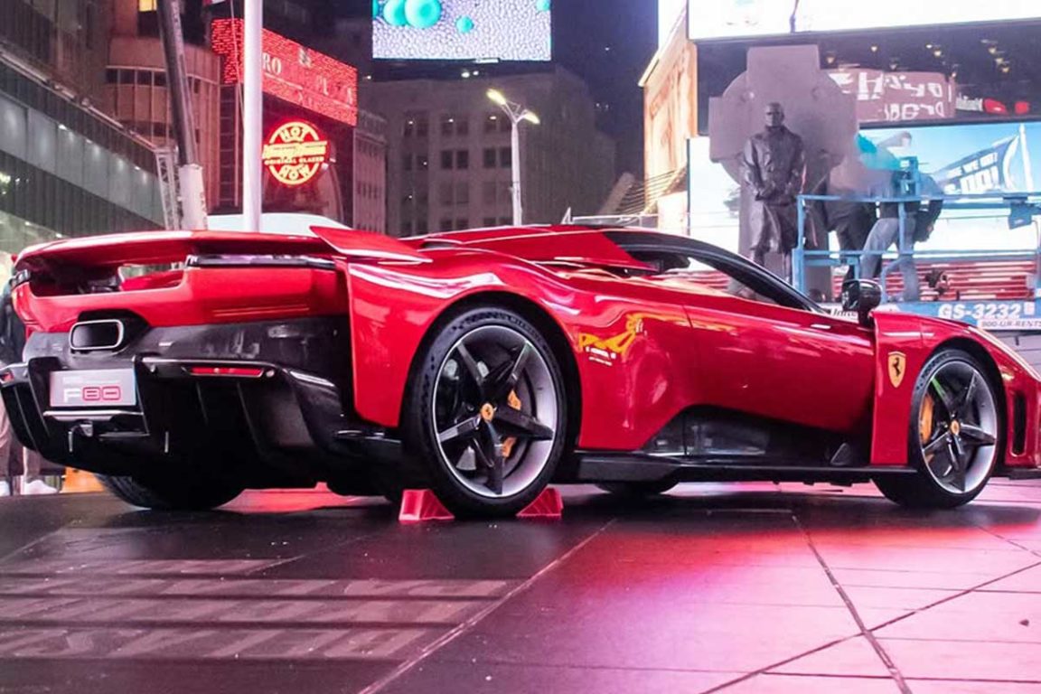Ferrari F80 : un des 799 exemplaires aperçu à New York - ItalPassion