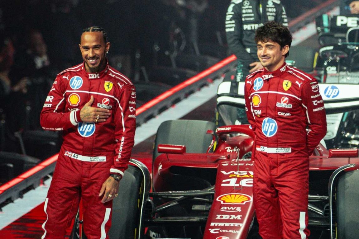 F1: Leclerc ya está impresionado por el método de Hamilton en Ferrari ...