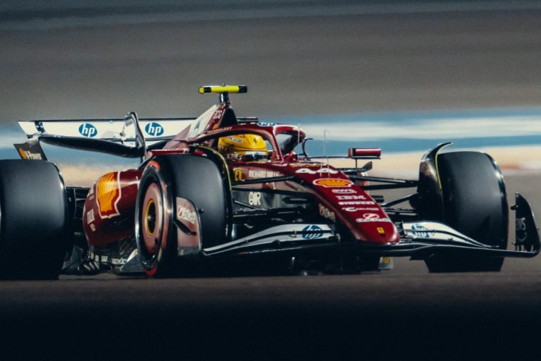 F1: Lewis Hamilton's first official photo at Ferrari and its hidden ...