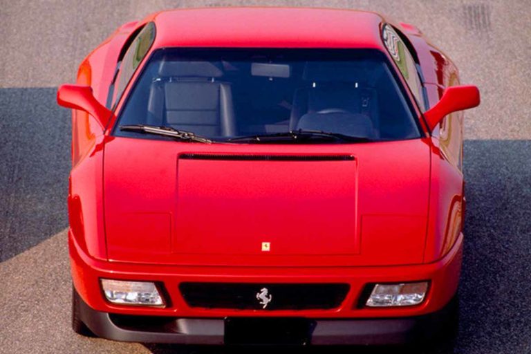 When the former president of Ferrari declared: "the 348, a piece of ...