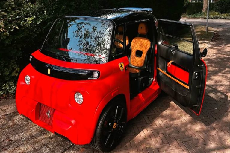 Unusual: is this the first Fiat Topolino... Ferrari? - ItalPassion