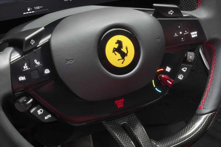 Ferrari does away with annoying touch controls: back to good old ...