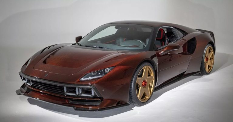 A Ferrari 288 GTO restomod on a Ferrari F8 base: a masterpiece? The ...