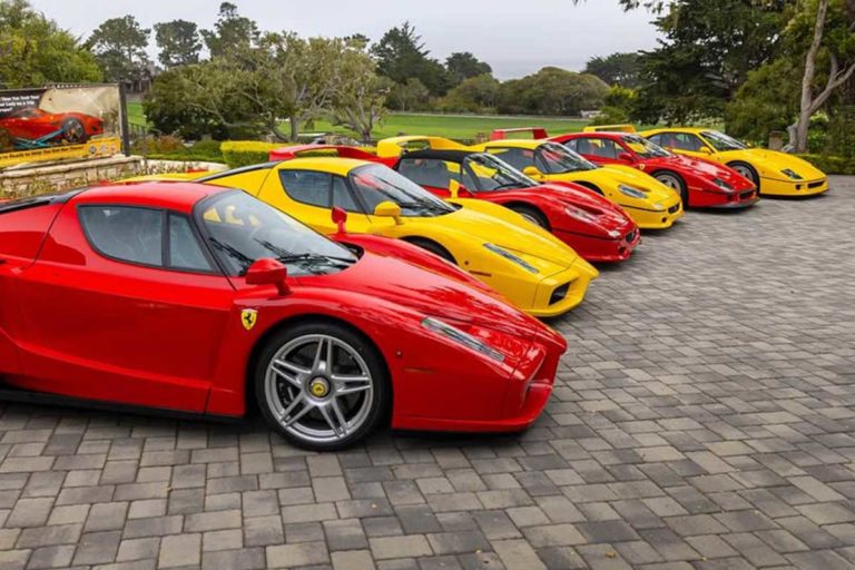 This owner has a Ferrari collection estimated at over 100 million ...