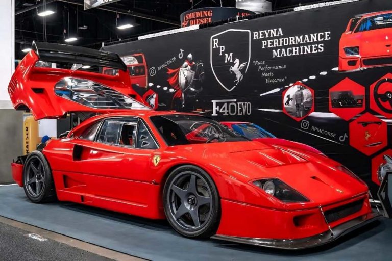 This 800hp California Ferrari F40 EVO oozes passion and history: its ...