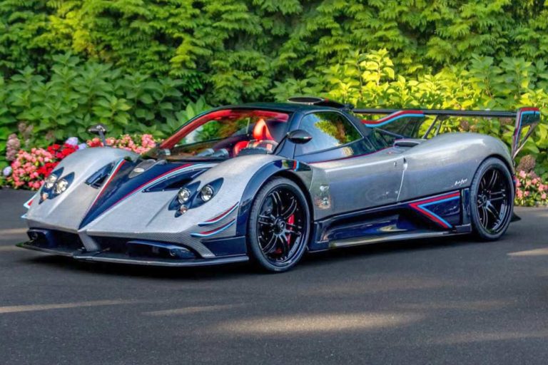 A rarely-seen Pagani Zonda Arrivederci spotted in Las Vegas: what's so ...