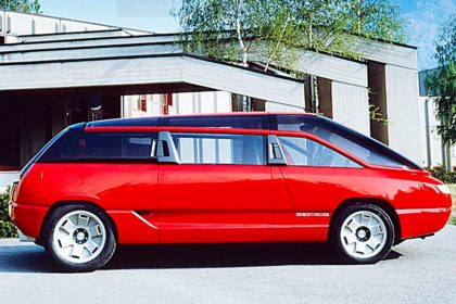 Lange vor den SUVs gab es diesen Minivan mit V12-Motor von Lamborghini ...