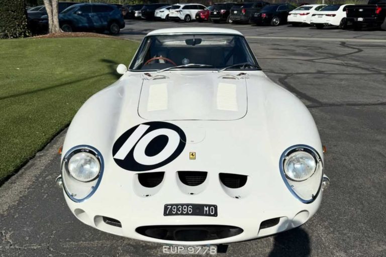 He pays 38 million $ for this Ferrari 250 GTO... and uses it to play ...