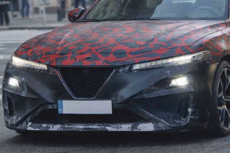 The new Alfa Romeo Giulia caught testing in the streets of Turin... the ...