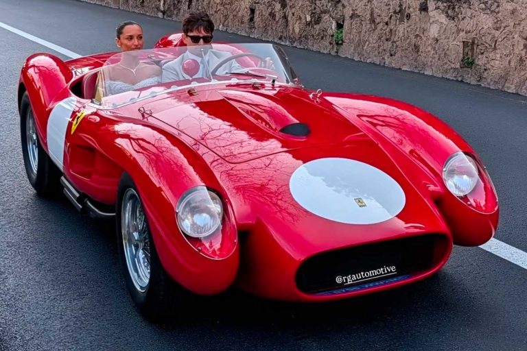Charles Leclerc is net getrouwd: zijn trouwauto is een meesterwerk van ...