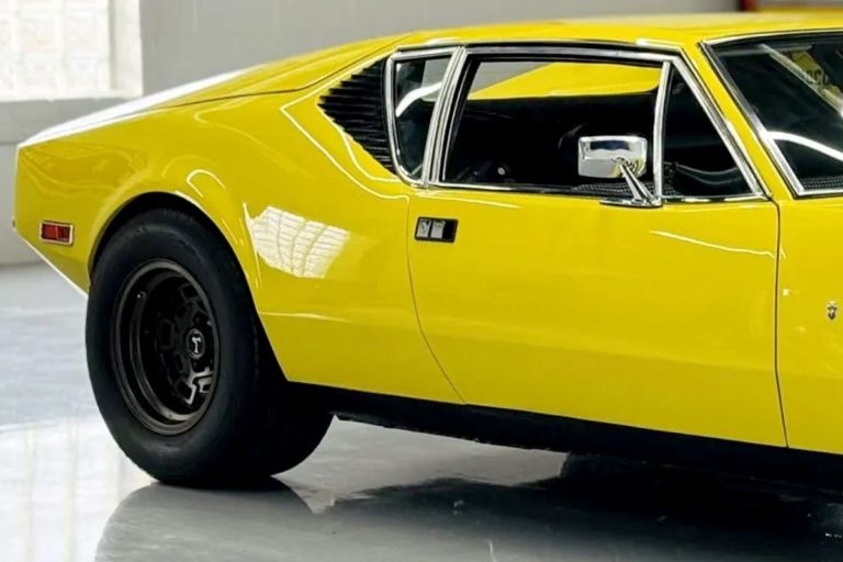 Ford CEO sells his DeTomaso Pantera... the one Ford used as a company ...